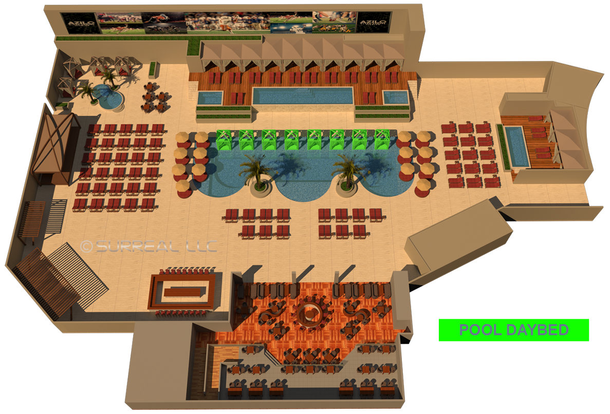 Azilo Ultra Pool Las Vegas | Surreal