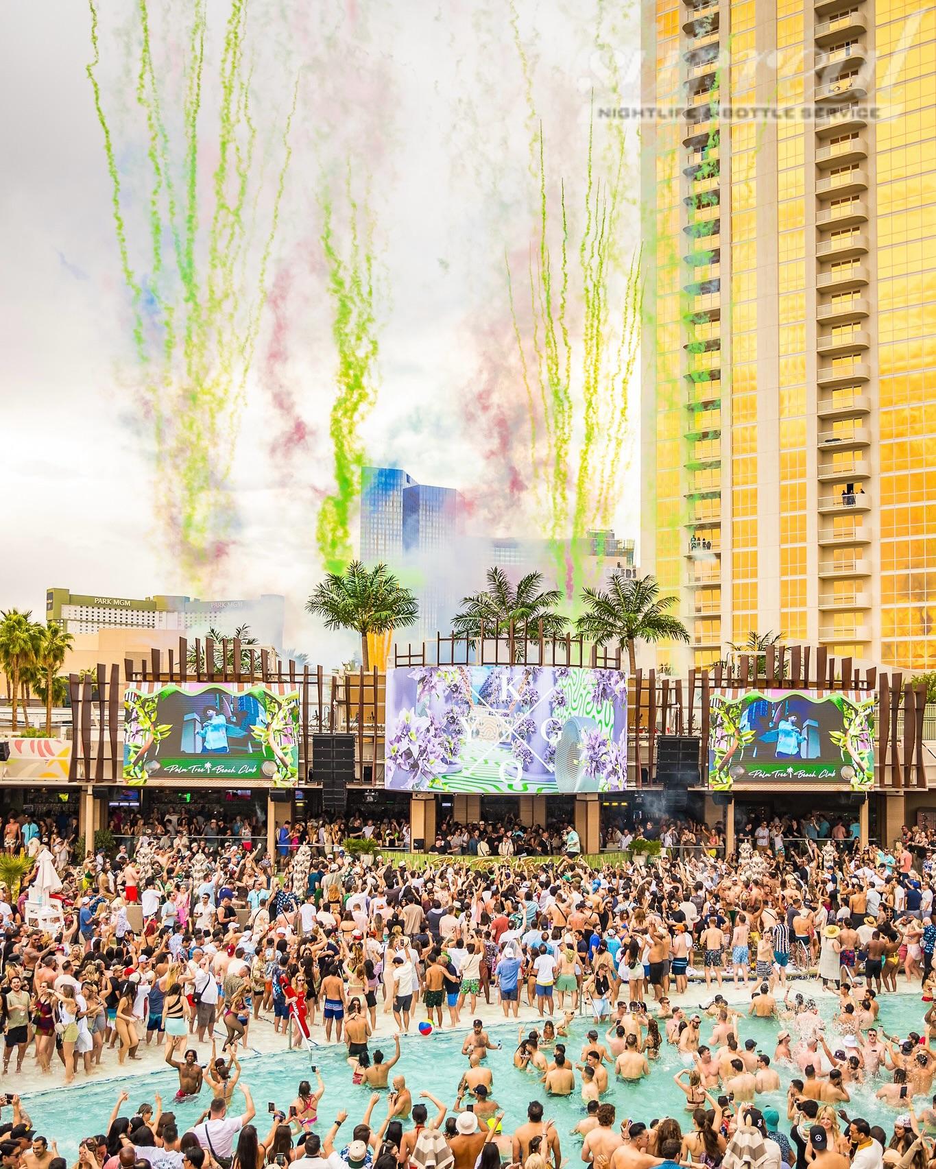 Palm Tree Beach Club Las Vegas for 2025 | Surreal Nightlife